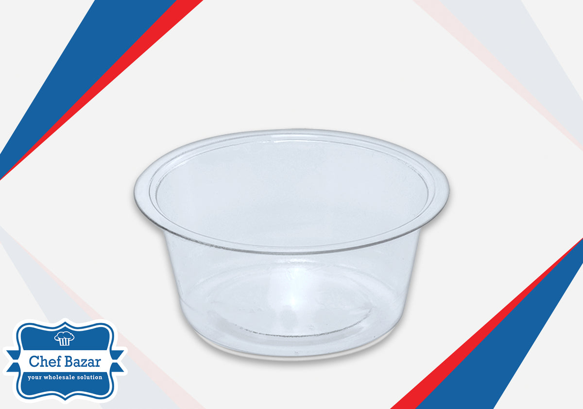 350ML R10 Plastic Container with Lid (Round) – chefbazarco